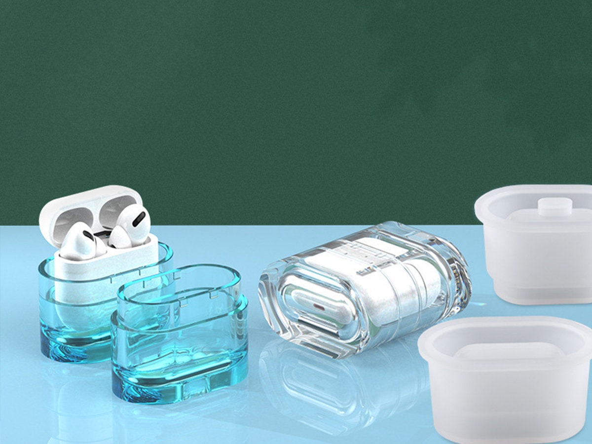 DIY Bluetooth Earbuds Case Resin Molds Epoxy Resin Silicone - Etsy