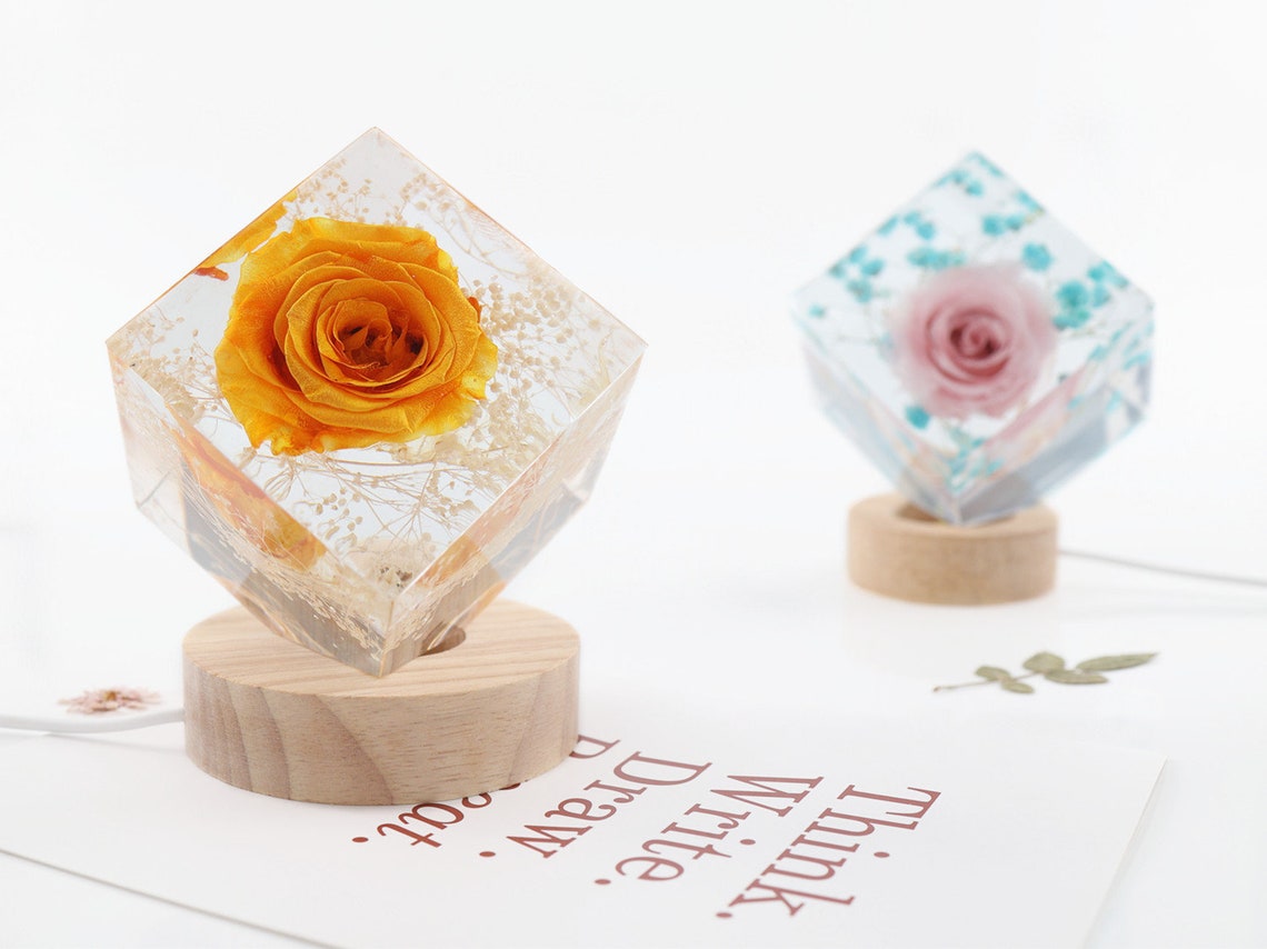 Epoxy Resin Art DIY Large Cube Bevel Silicone Molds Square - Etsy