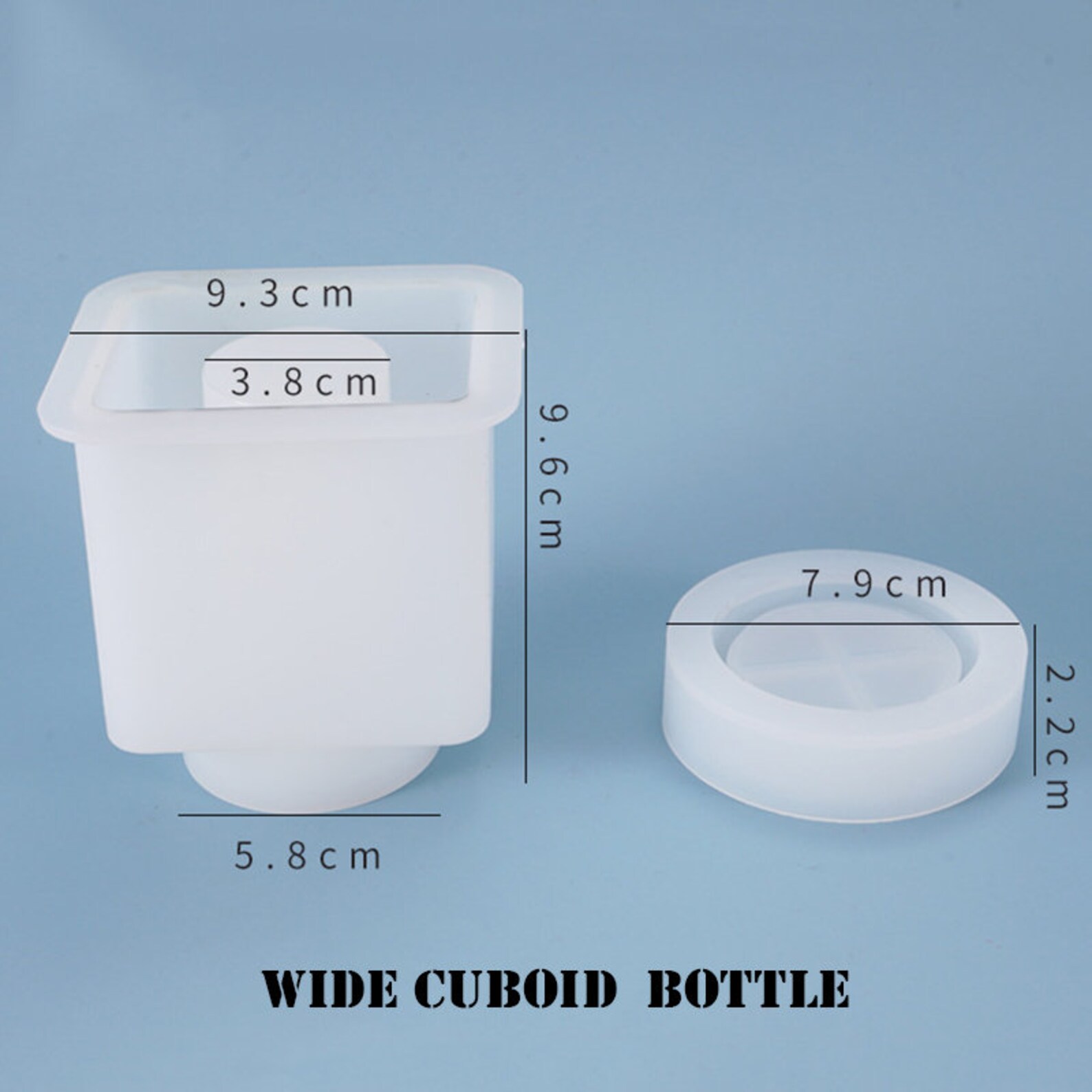 DIY Epoxy Resin Bottle Mold: Storage Jar Silicone Mold - Etsy