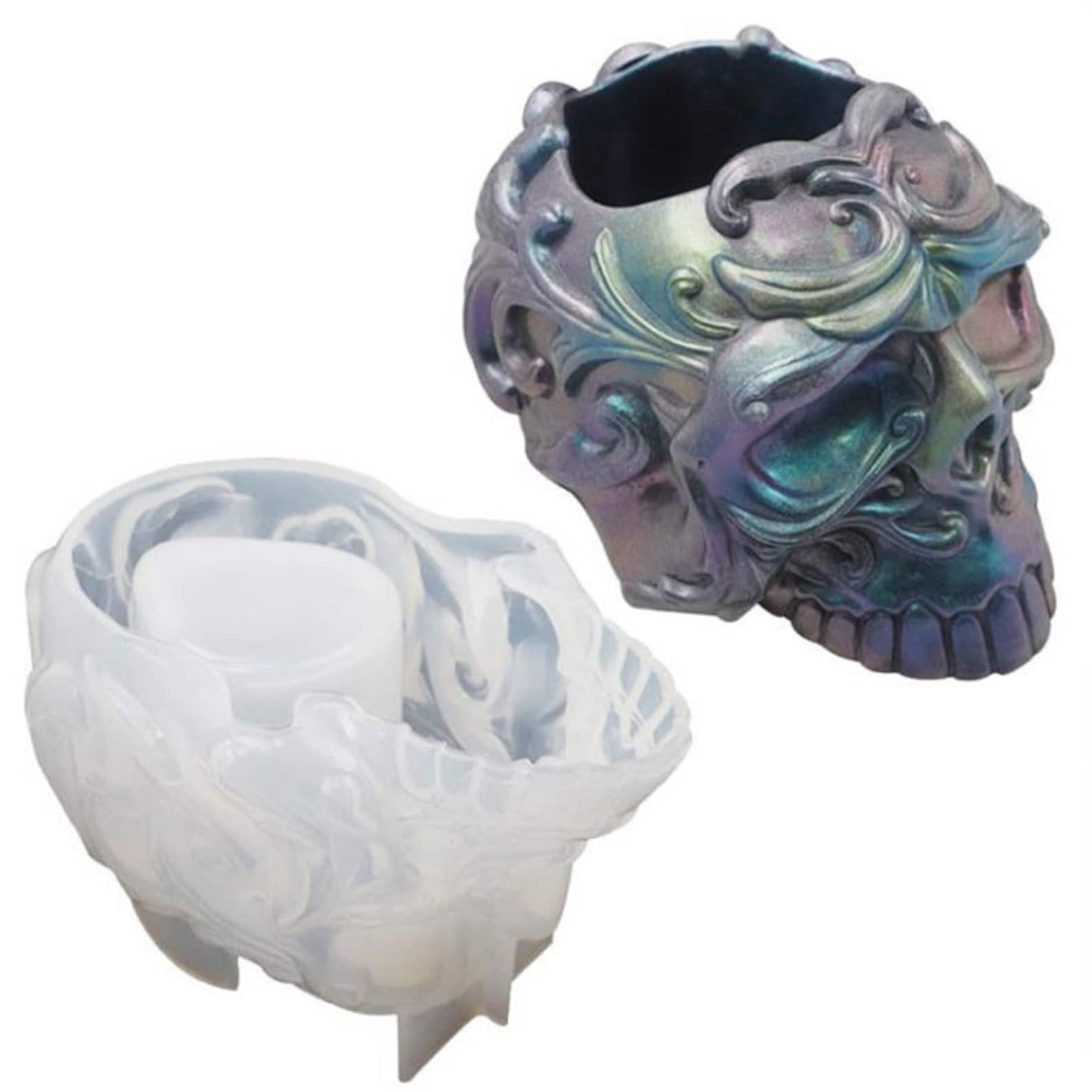 Skull Storage Jar Resin Molds, DIY Epoxy Casting - Etsy