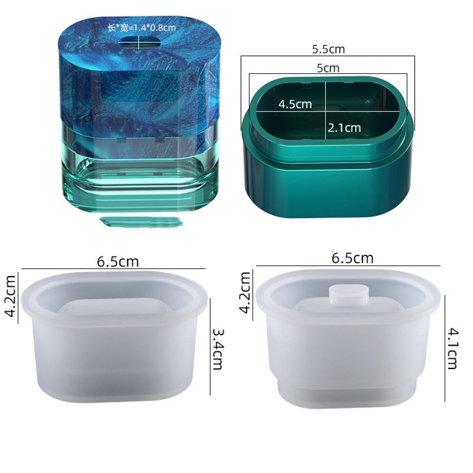 DIY Bluetooth Earbuds Case Resin Molds Epoxy Resin Silicone - Etsy