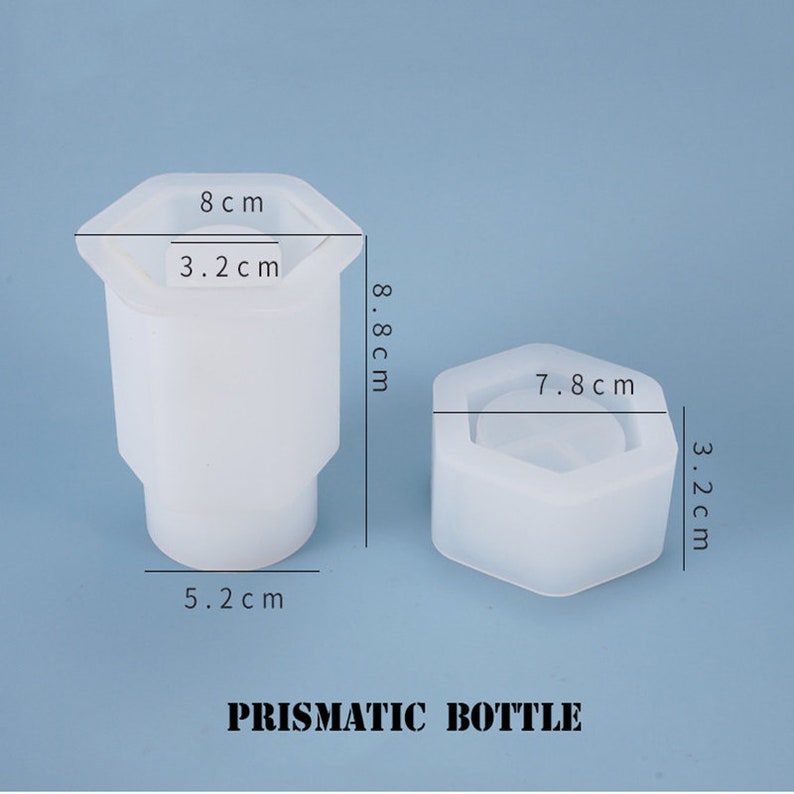 DIY Epoxy Resin Bottle Mold: Storage Jar Silicone Mold - Etsy