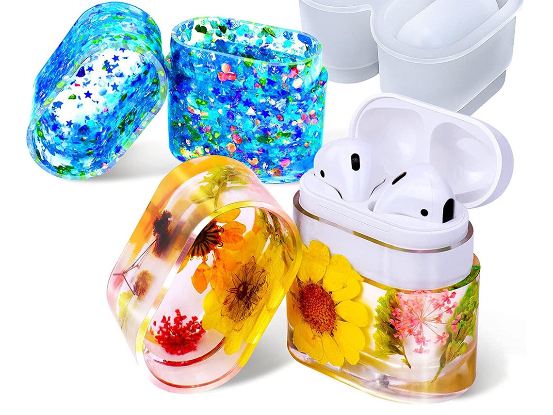 DIY Bluetooth Earbuds Case Resin Molds Epoxy Resin Silicone - Etsy