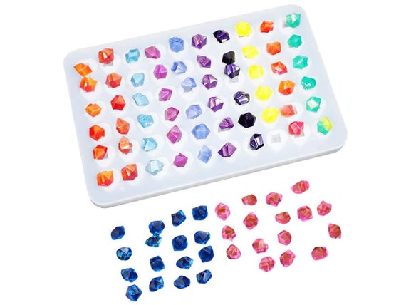 Cavities 60 for Mini Gems 3D Diamond Gem Epoxy Resin Casting - Etsy
