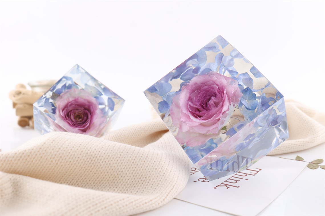 Epoxy Resin Art DIY Large Cube Bevel Silicone Molds Square - Etsy