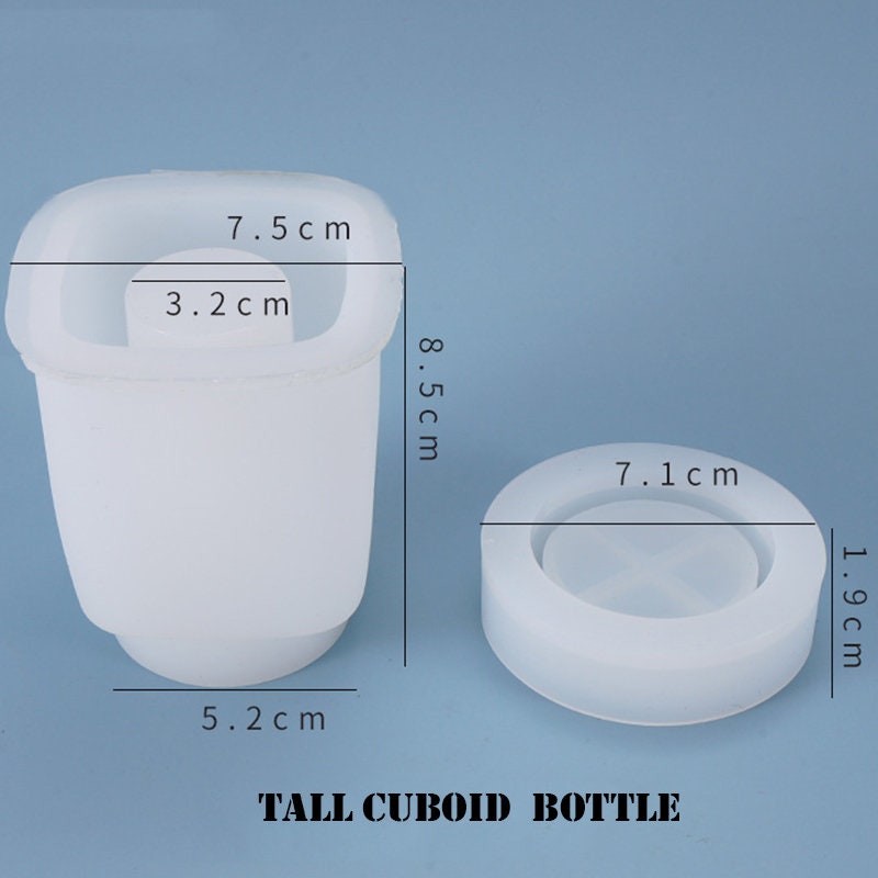 DIY Epoxy Resin Bottle Mold: Storage Jar Silicone Mold - Etsy