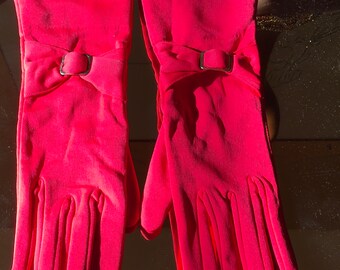 Red gloves | Etsy