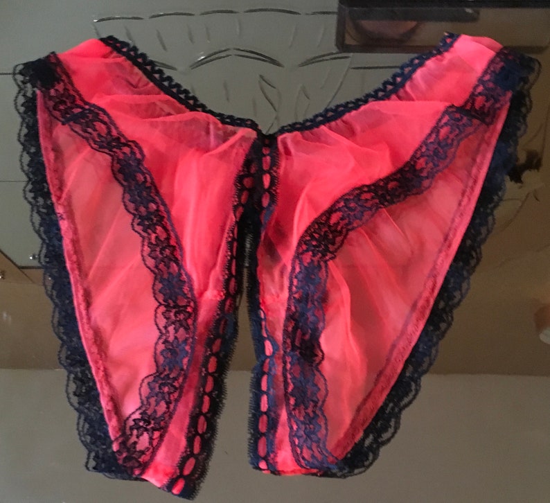 Sheer Nylon Crotchess Panties Burlesque Fetish Sissy Sex Doll Etsy