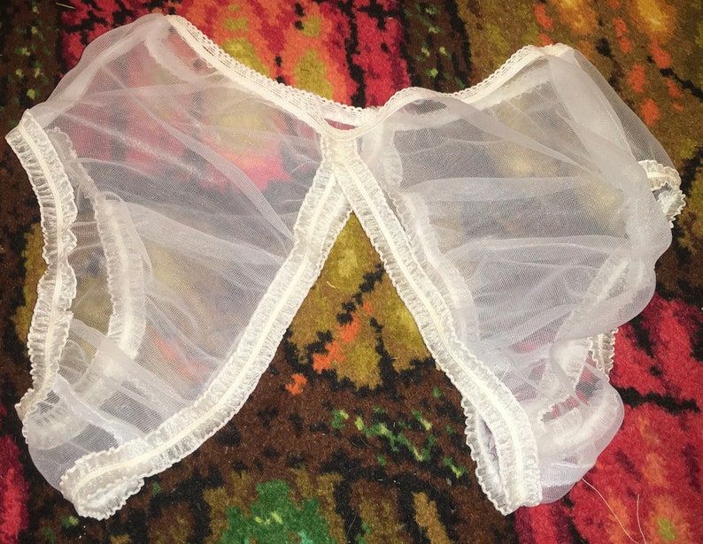 Sheer Nylon Burlesque Sissy Sex Doll Reenactment Panties Etsy