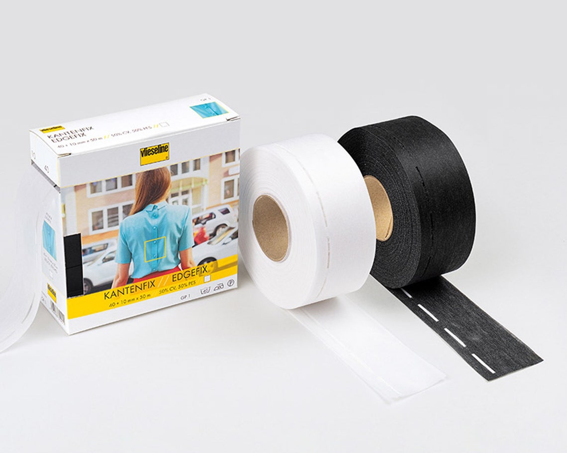 Vlieseline Edgefix Iron on White Folding Stabilier Fusible - Etsy