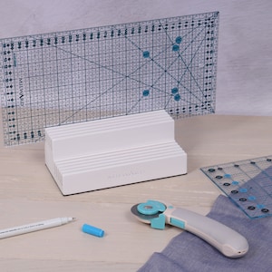 Wooden Ruler Rack for Quilting Templates, Patchwork Sewing Accessory ...