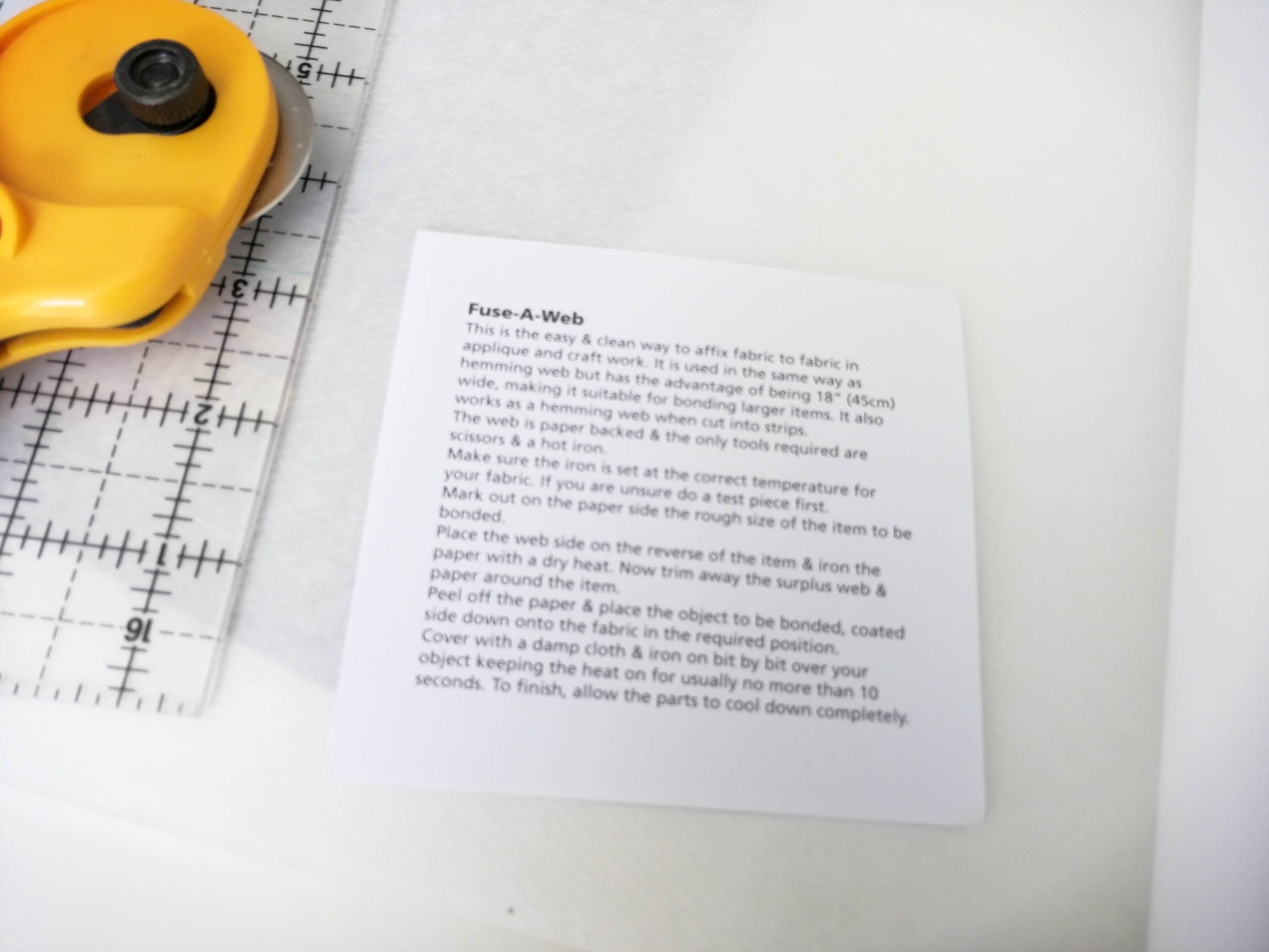 Double Sided Fusible Interfacing Fuse-a-web Various Lengths - Etsy