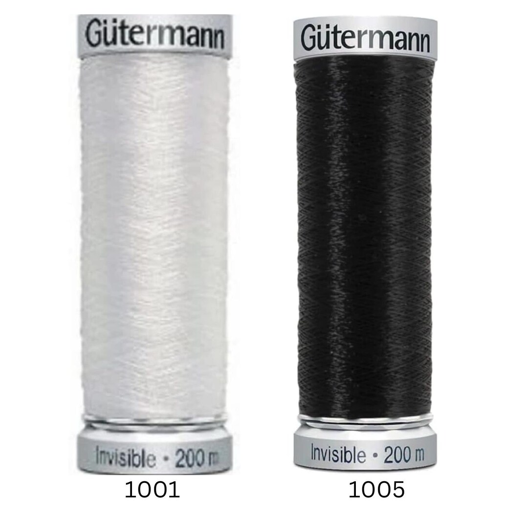 Gutermann Invisible Thread for Sewing, 200 Metres for Invisible Hems ...