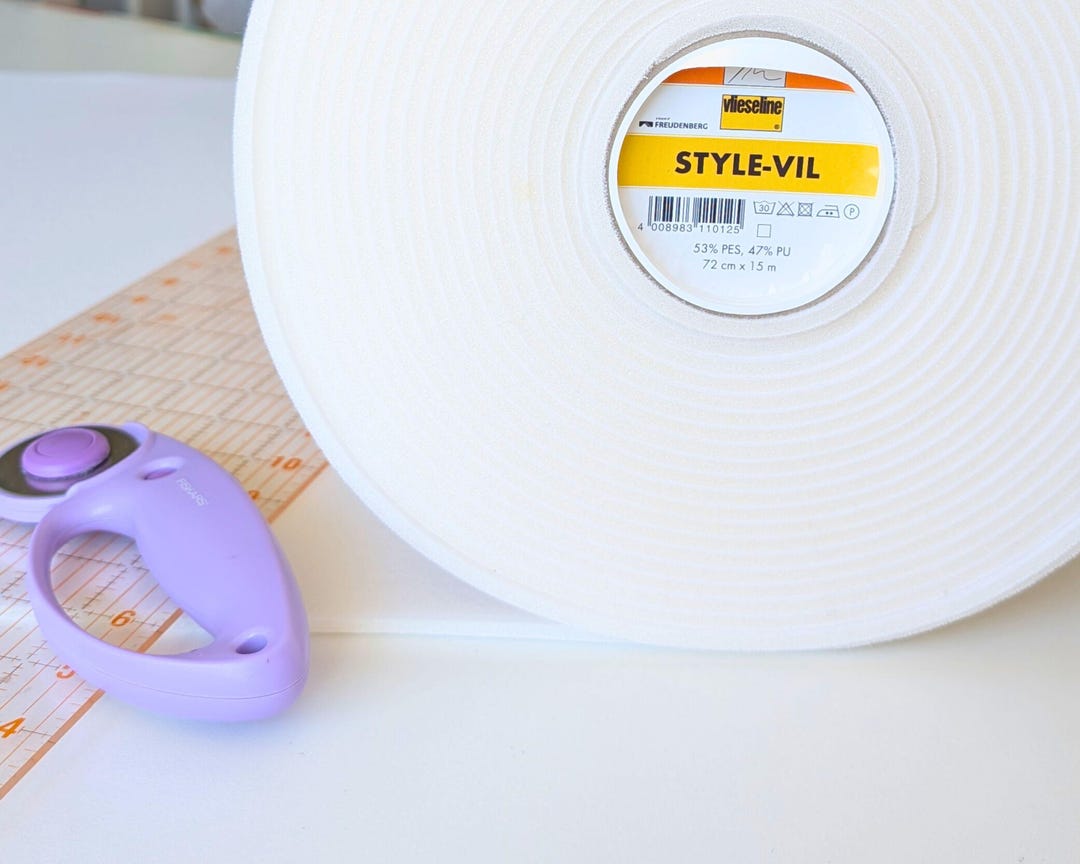 Vlieseline Style-vil Foam Interfacing, Sew-in Stabilizer (72cm Wide ...