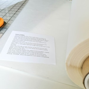 Double Sided Fusible Interfacing, Fuse-a-web, by the Metre, Bondable ...