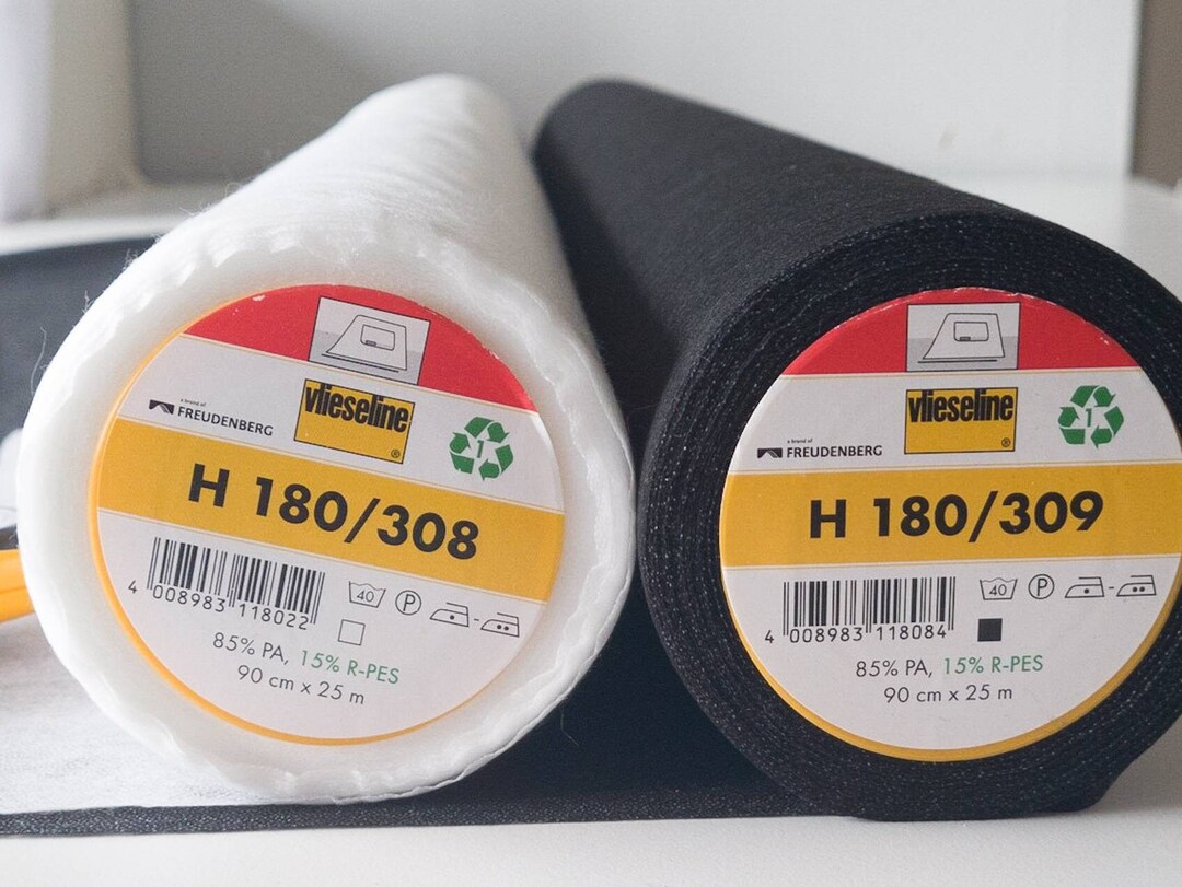 Vlieseline Fusible Interfacing, Easy Fuse Ultrasoft Lightweight Iron on - Light - H180/308/309 ...