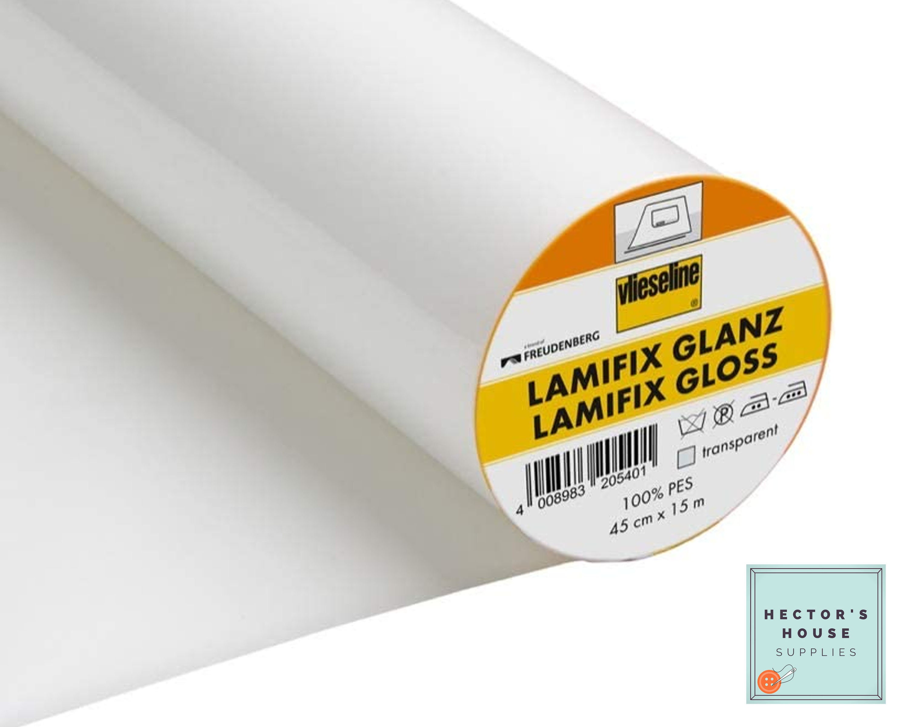 Lamifix Gloss for Laminating Fabrics, Iron on Waterproof Covering ...