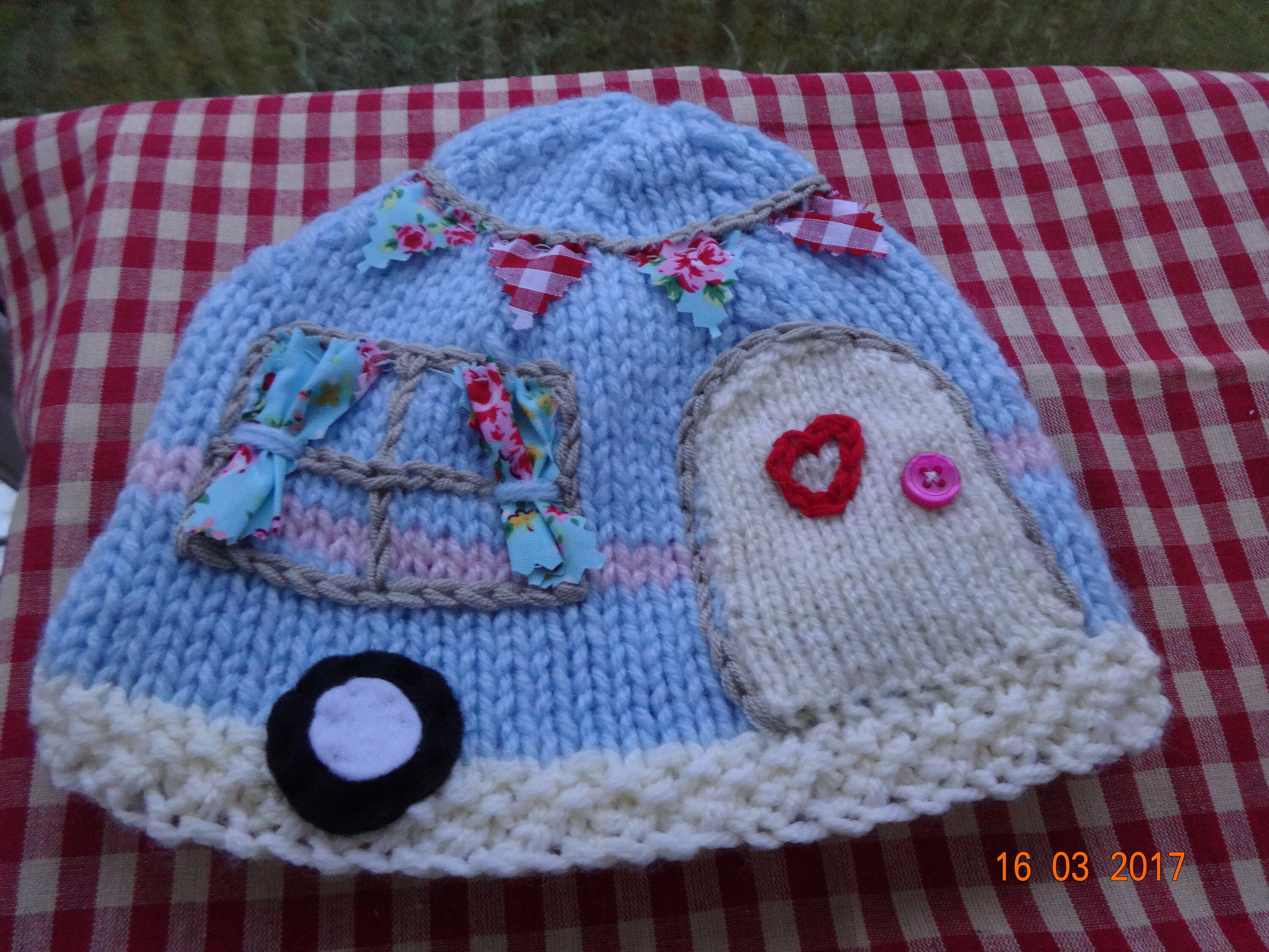 Caravan Tea Cosy Cozy Knitting Pattern Pdf, Camping Retro Vintage ...