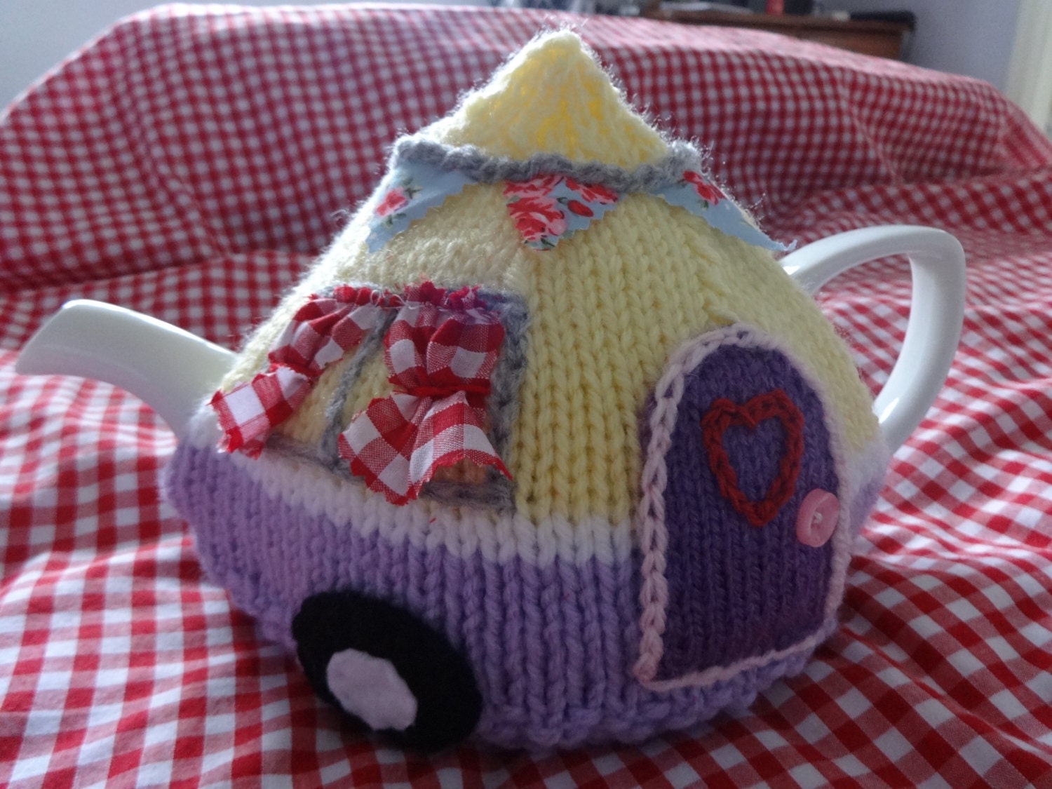 Caravan Tea Cosy Cozy Knitting Pattern Pdf, Camping Retro Vintage ...