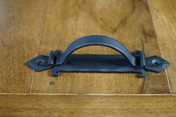 Iron farmhouse cabinet knob kitchen cabinet pull drawer pull. vanity ...
