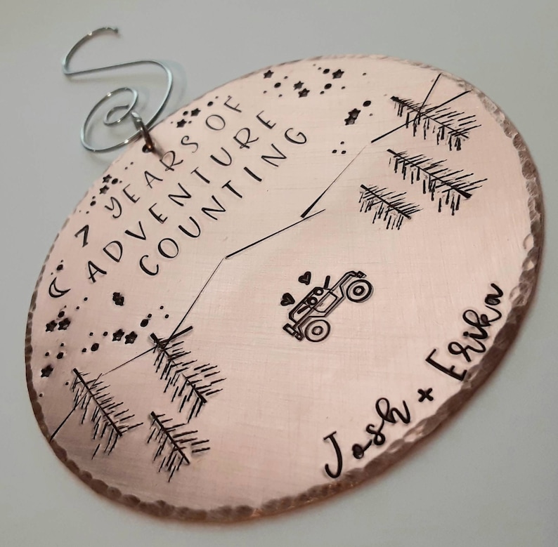7 Years of Adventure and Counting Ornament Personalized Tree - Etsy
