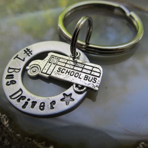 Bus Driver Keychain Bus Driver Gift Bus Driver Appreciation Bus Driver ...