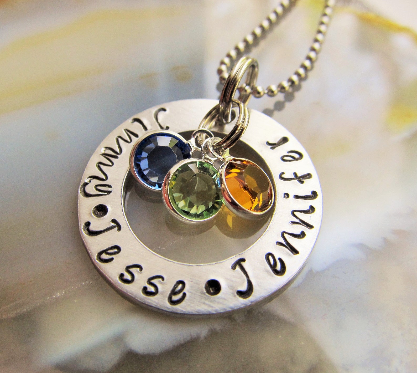 Personalized Mother's Necklace Mother's Jewelry Mom - Etsy