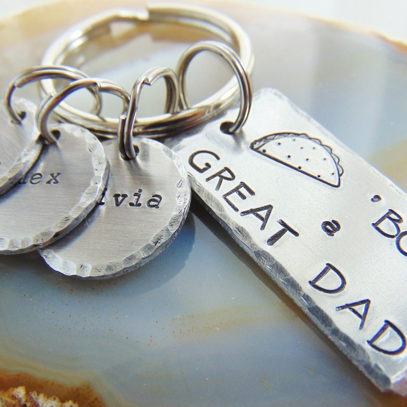 Dad Keychain - Etsy