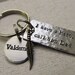 Personalized Dad Key Ring Father's Day Gift Father's - Etsy