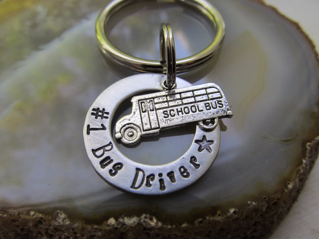 Bus Driver Keychain Bus Driver Gift Bus Driver Appreciation Bus Driver ...