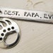Personalized Key Ring Fathers Key Chain Best Dad Ever Key Ring Fathers ...