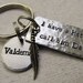 Personalized Dad Key Ring, Father's Day Gift, Father's Gift, Hero ...