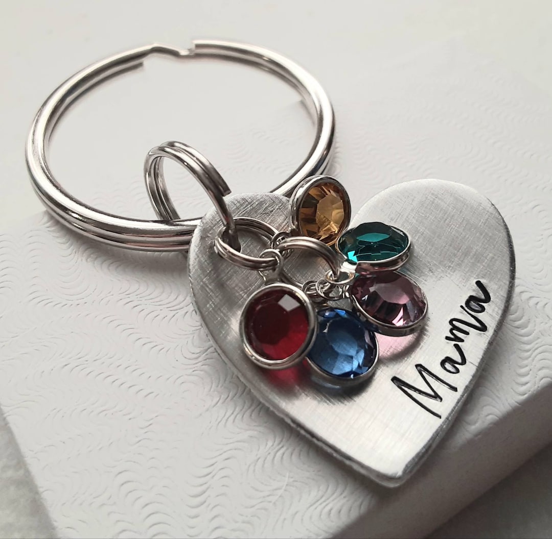 Mama Keychain, Personalized for Mom, Mother Present, Mothers Day Gift ...
