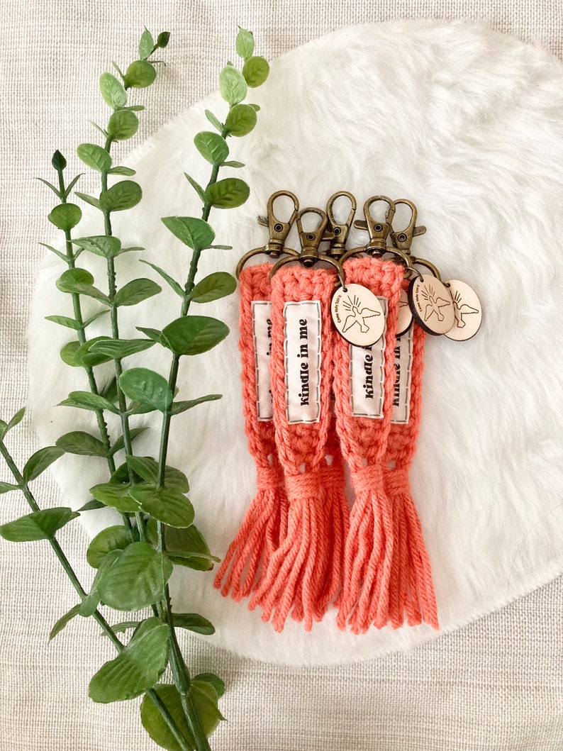 Keychain. Holy Spirit Keychain. Tassel Keychain. Catholic - Etsy