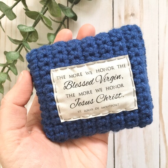 Rosary pouch. Catholic gifts. Catholic rosary bag. Rosary | Etsy