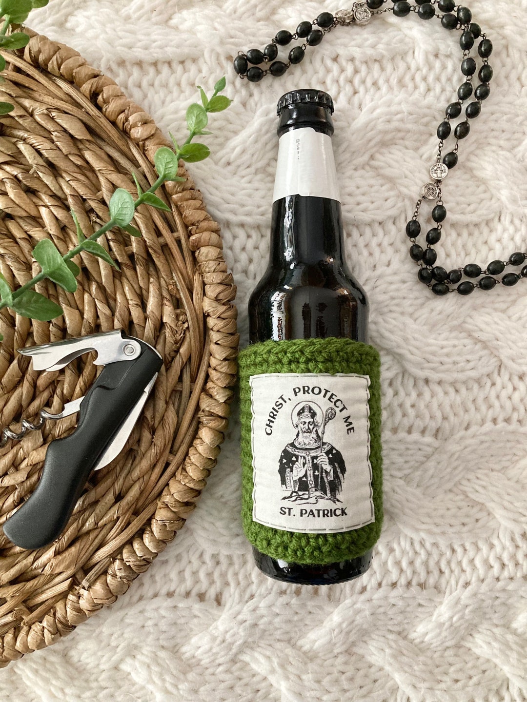 Bier gemütlich. St. Patrick Geschenk. Katholische Geschenke für Männer ...