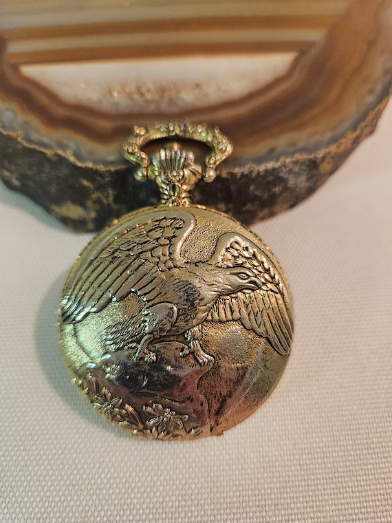 eagle pocket watch vintage - Gem