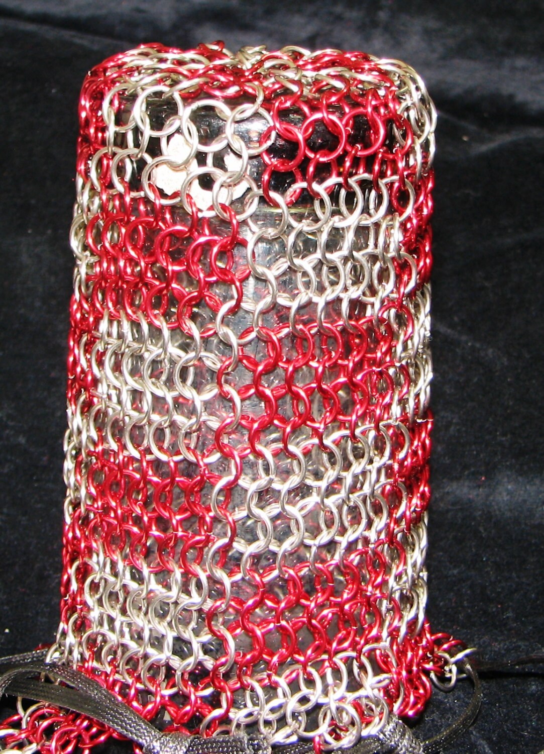Chainmail Dice Bag W/color Square Pattern - Etsy