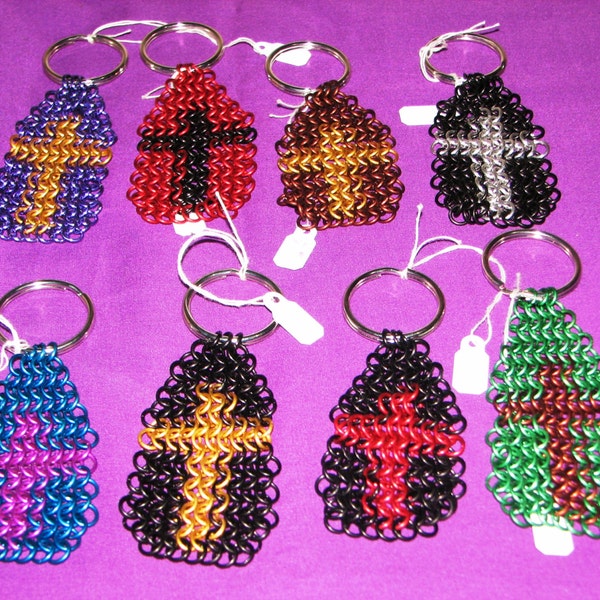 Chainmail Cross - Etsy