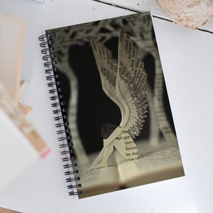 Spiral Notebook A Fallen Angel - Etsy