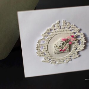 Handmade Greeting Card Paper Art Greeting Card Special Occasion Card ...