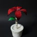 Miniature Paper Flower in a Tiny Pot Miniature Paper Art - Etsy
