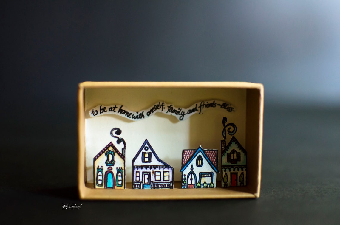 Jane Austen Matchbox Art Diorama - Etsy