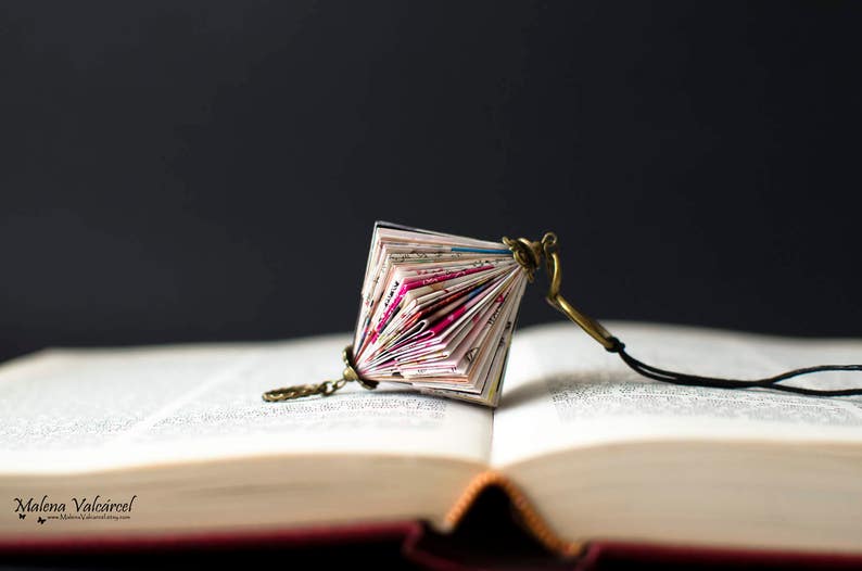 Paper Necklace Paper Jewelry Paper Art Origami Miniature - Etsy