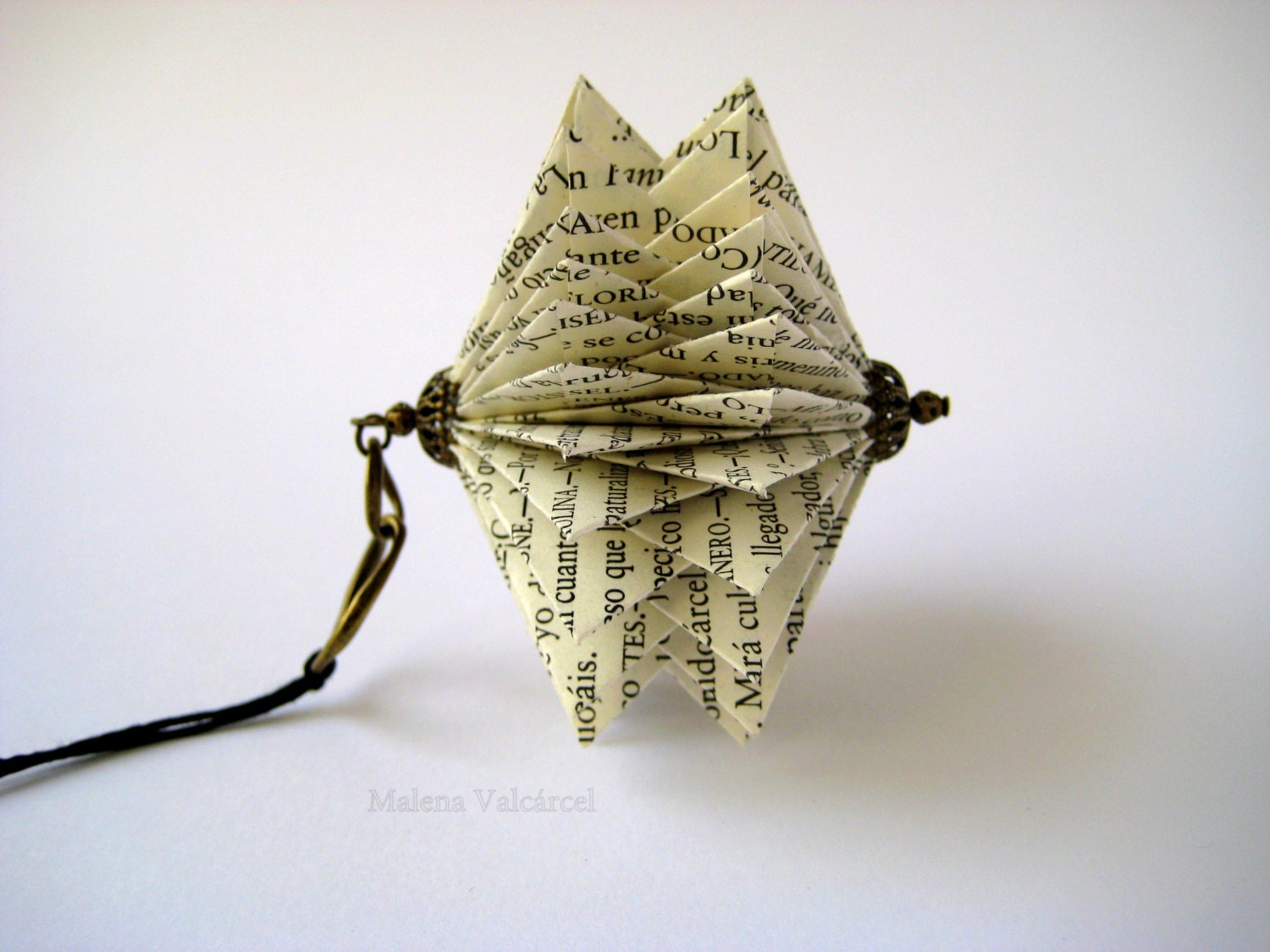 Book Art Necklace Paper Jewelry Altered Book | Etsy