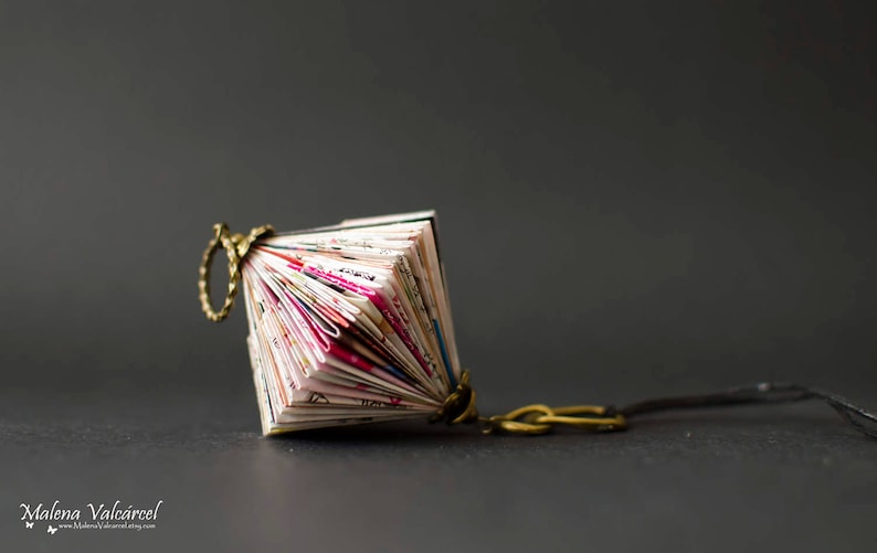 Paper Necklace Paper Jewelry Paper Art Origami Miniature - Etsy