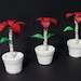 Miniature Paper Flower in a Tiny Pot Miniature Paper Art - Etsy