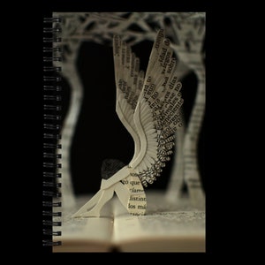 Spiral Notebook A Fallen Angel - Etsy