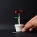 Miniature Paper Flower in a Tiny Pot Miniature Paper Art - Etsy