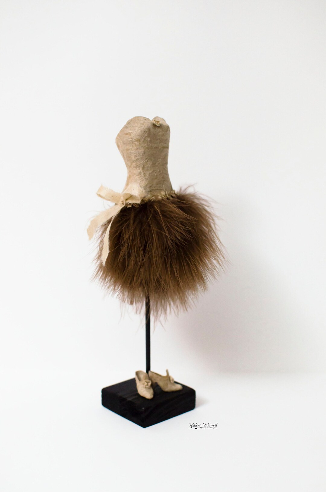 Paper Dress, Paper Mannequin, Paper Shoes, Miniature Paper Sculpture ...